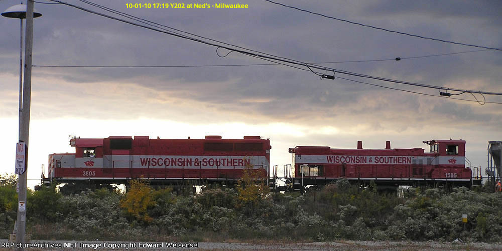 WSOR pair of FIVES just south of Capital Dr.